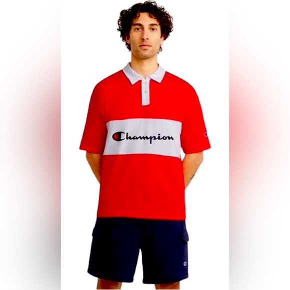 Champion | Shirts | New Champion Mens Rugby Polo | Poshmark